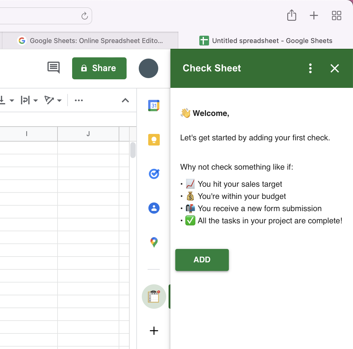 🎃 New Look New Features Check Sheet